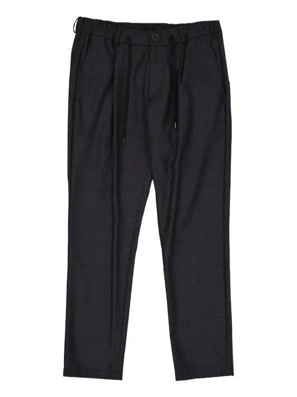 Herno Tailored Trousers With Drawstring Waist - Gray