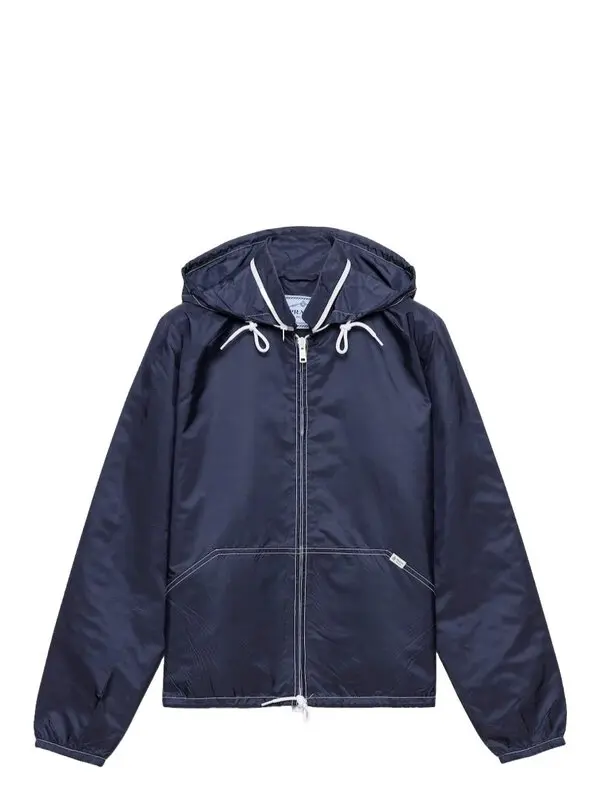 Prada Re-nylon Lightweight Blouson Jacket - Blue