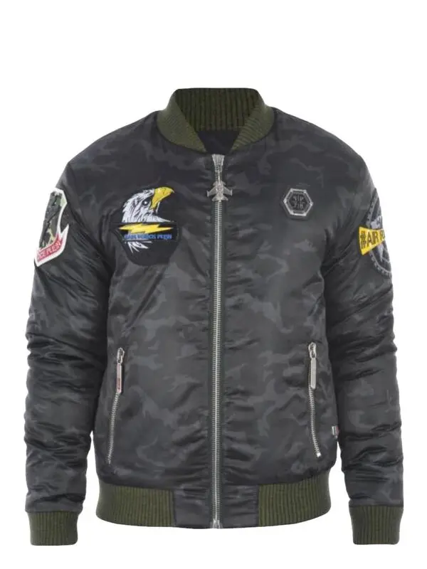 Philipp Plein Bomber Jacket - Black