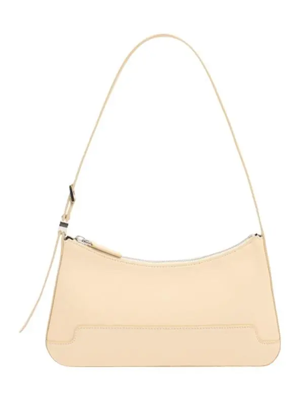 Marni Dot Leather Shoulder Bag - Nude