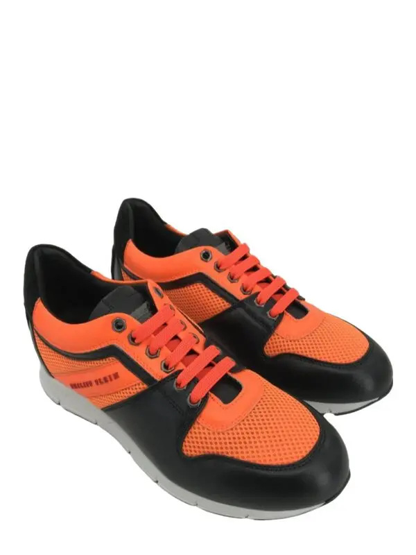 Philipp Plein Logo Detail Lace-up Sneakers - Multicolor