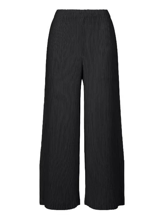 Issey Miyake Pleated Trousers - Black