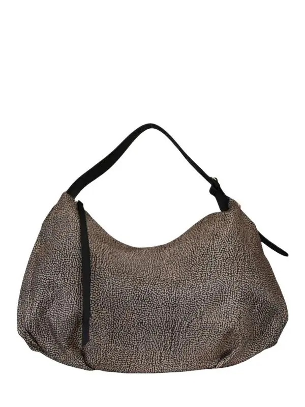 Borbonese Medium Shoulder Bag - Gray