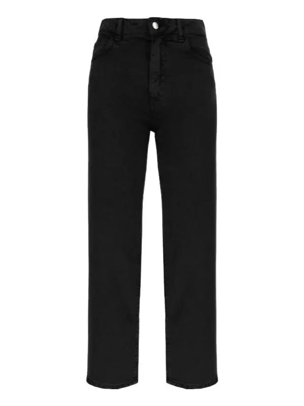 ICON DENIM LOS ANGELES Straight Leg Jeans - Black