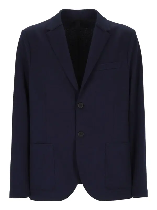 Harris Wharf London Single-breasted Blazer - Black