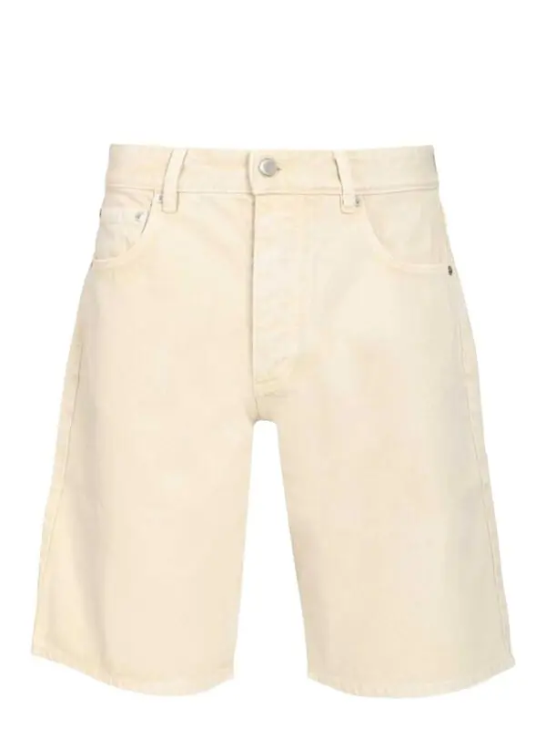 ICON DENIM LOS ANGELES Button Shorts - Nude