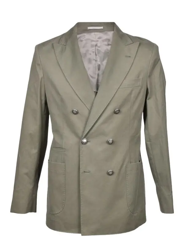 Brunello Cucinelli Long-sleeved Suit - Gray