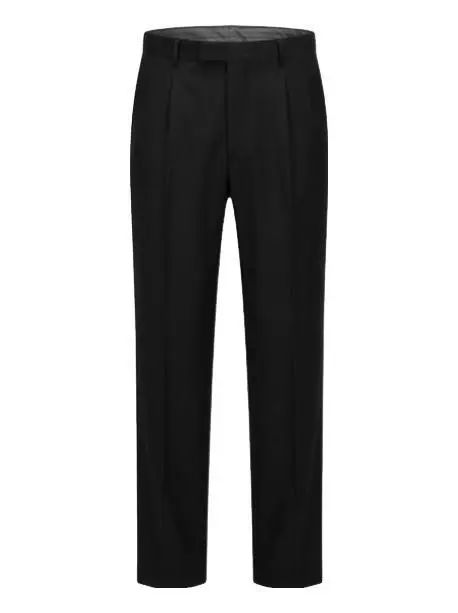 JIL SANDER Tailored Trousers With Belt Loops - Black