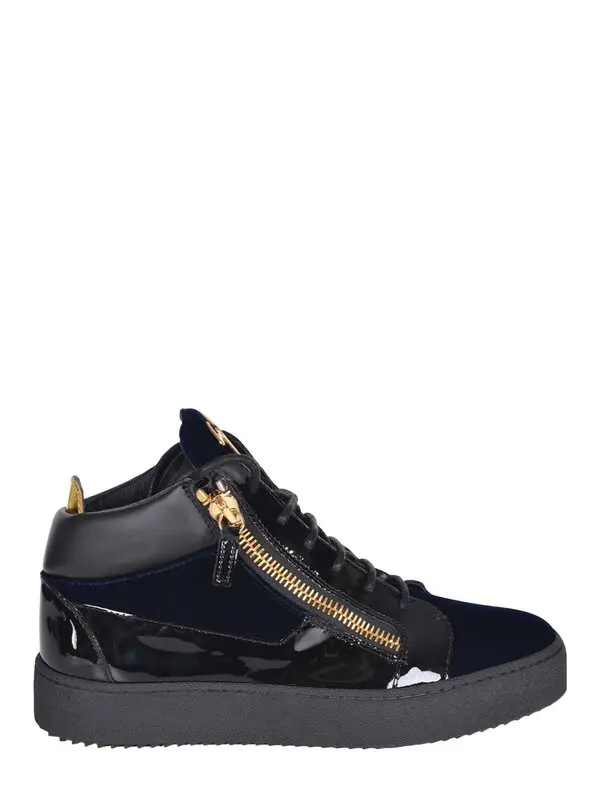GIUSEPPE ZANOTTI Kriss High Top Sneakers - Black