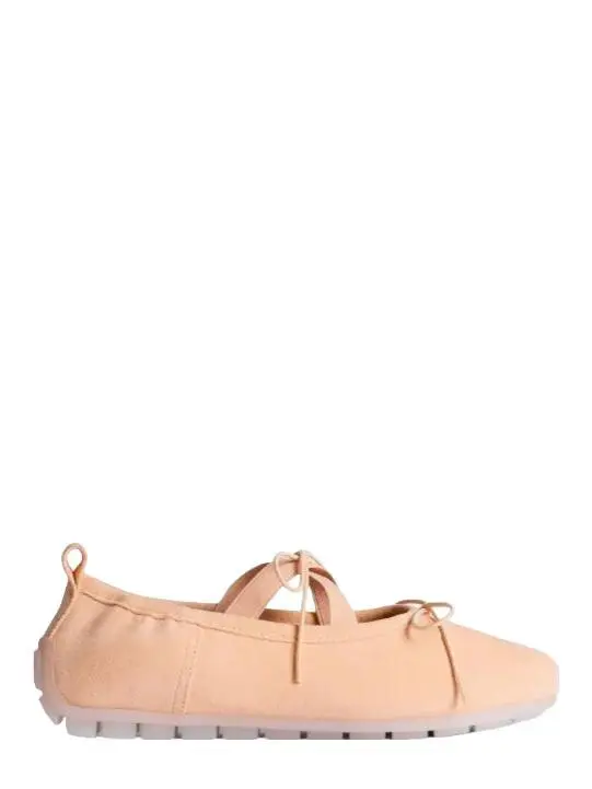 Simone Rocha Elasticated-strap Ballet Flats - Nude