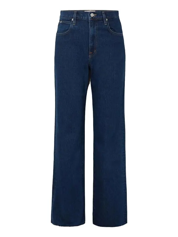 SLVRLAKE Grace High-rise Wide-leg Jeans - Blue