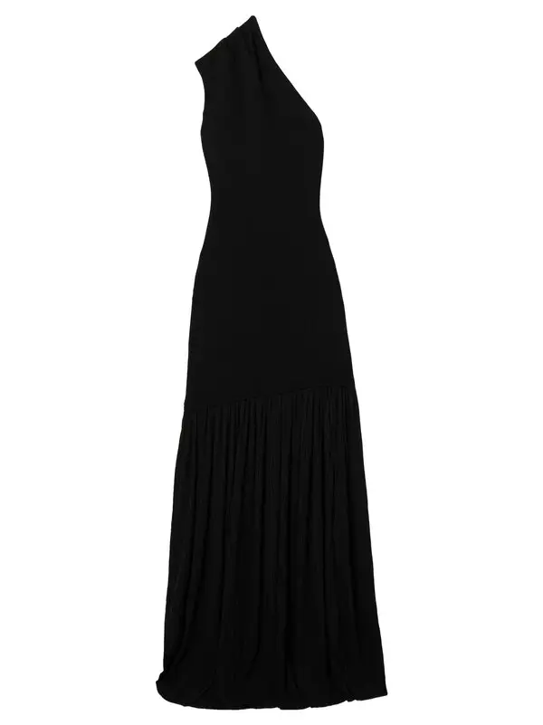 Proenza Schouler Cora One-shoulder Dress - Black