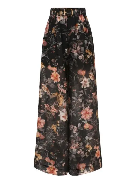 Zimmermann Carousel Pant - Black Songbird