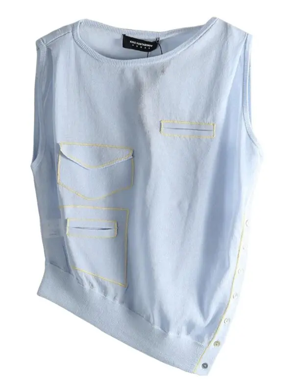 KIKO KOSTADINOV Sleeveless Top - Cloud Blue