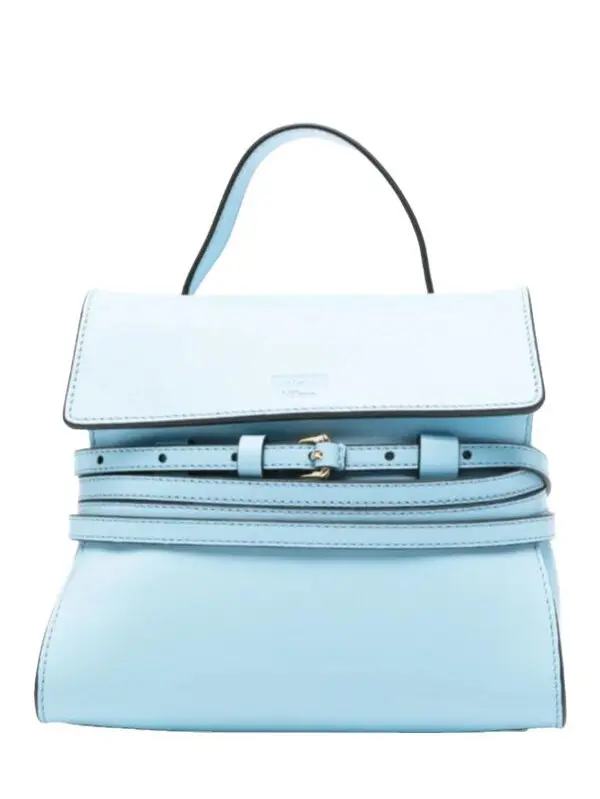 Moschino Tie Me Mini Shoulder Bag - Blue