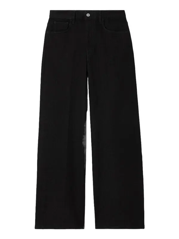 Filippa K High-rise Wide-leg Jeans - Black