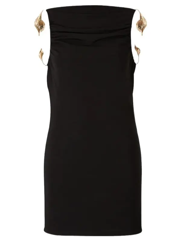 Cult Gaia Embellished Mini Dress - Black
