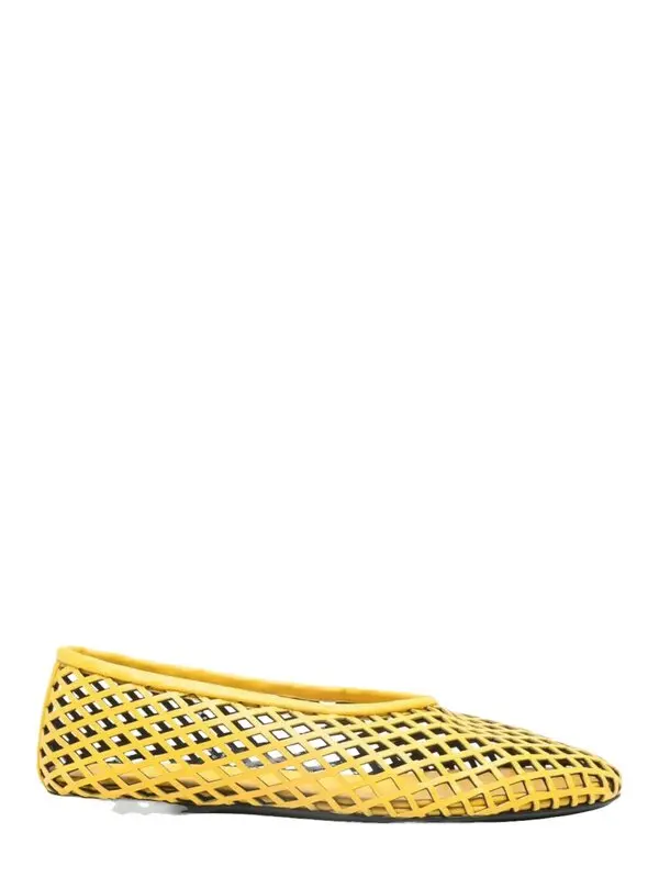 Proenza Schouler Perforated Ballerina Flats - Yellow