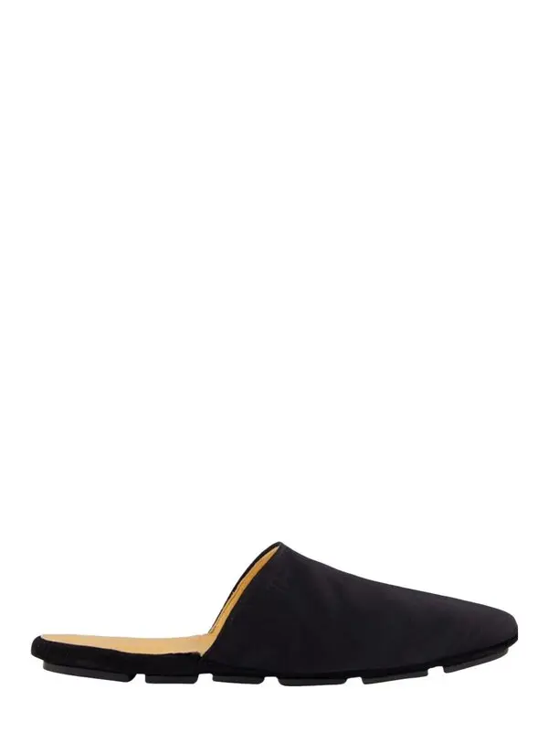 TOM FORD Slip-on Satin Slippers - Black