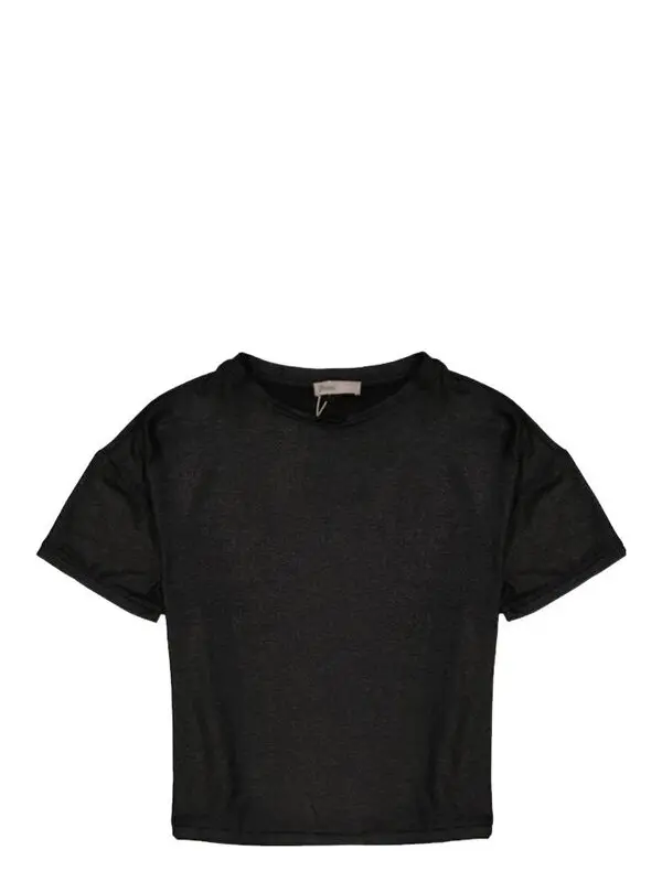 Herno Dropped Shoulder T-shirt - Black