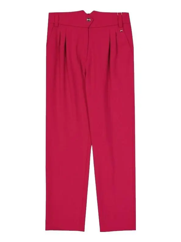 Herno Pleated Trousers - Red