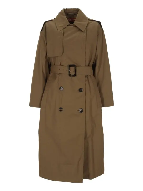 Max Mara Mstcharme Belted Raincoat - No