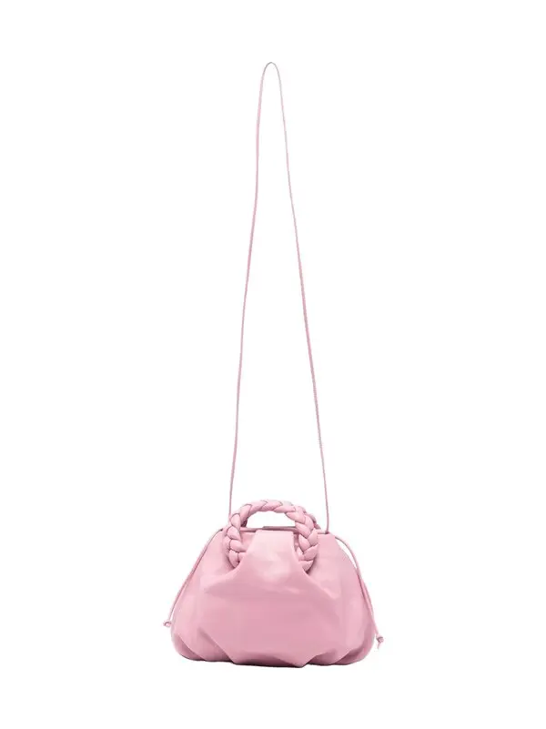 Hereu Bombon Braided-handle Mini Bag - Pink