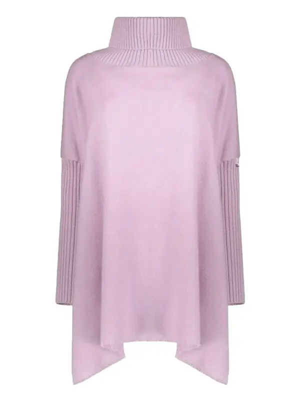 Herno Ribbed Virgin-wool Jumper - Pink