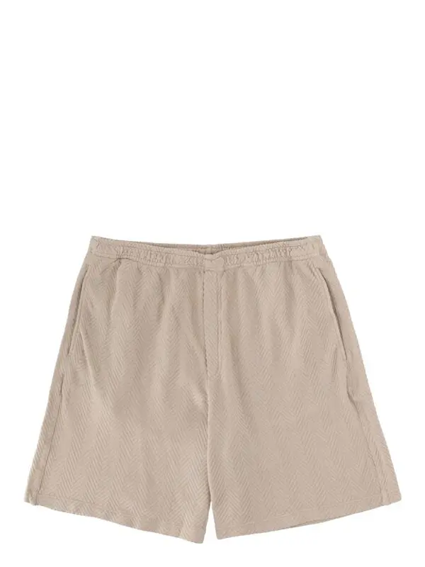 Missoni Textured Elastic-waist Shorts - Nude