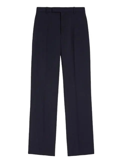 JIL SANDER Tailored Straight-leg Trousers - Midnight Blue