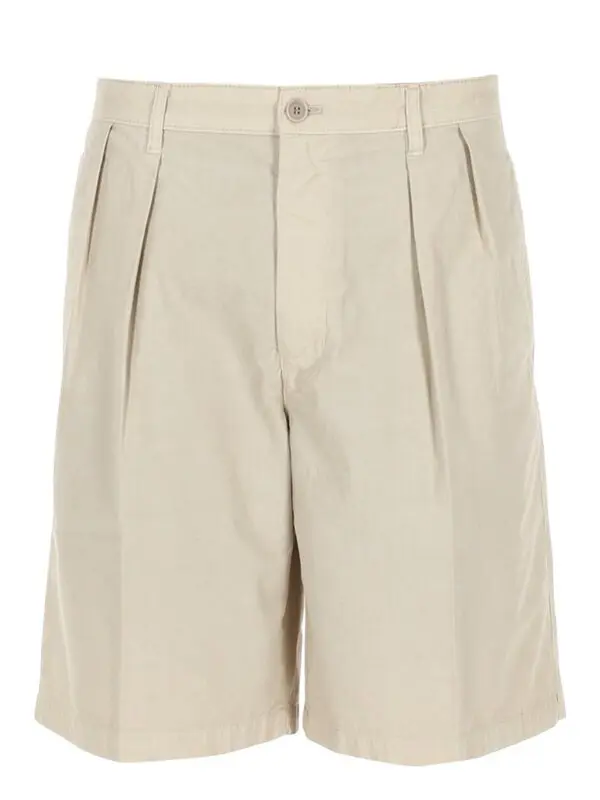 Aspesi Pleated Casual Shorts - Nude