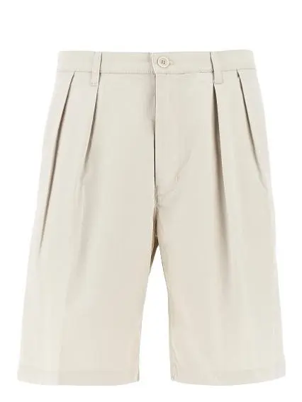Aspesi Pleated Casual Shorts - White