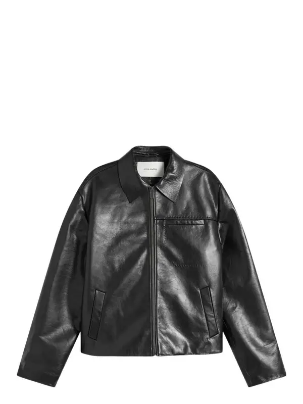 ENTIRE STUDIOS Corehide Leather Jacket - Black