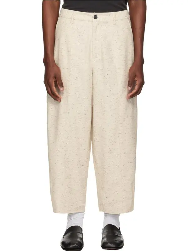 ENTIRE STUDIOS Pintuck Carrot Pants - Sundust