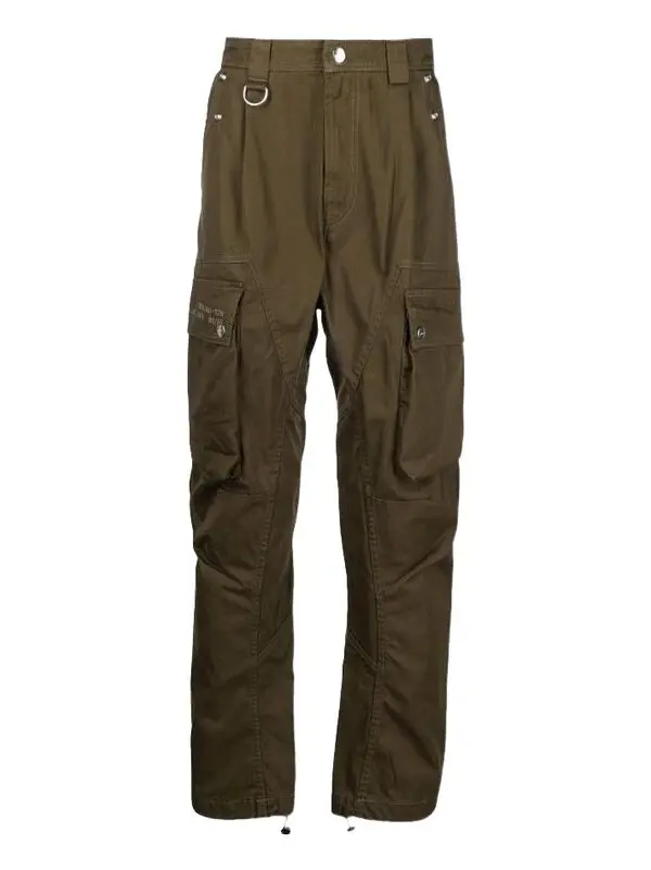 DIESEL® Tapered Cargo Pants - Green