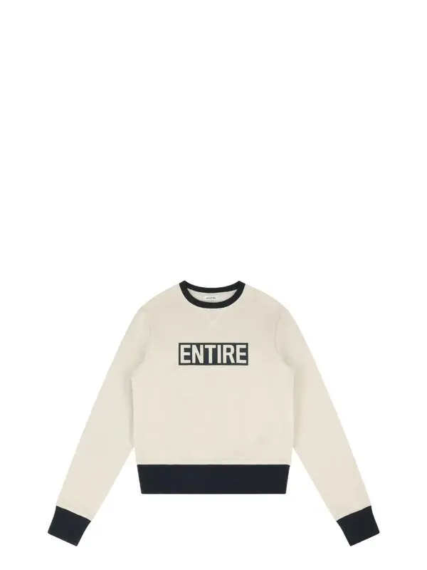 ENTIRE STUDIOS Crew Neck Sweatshirt - Beige