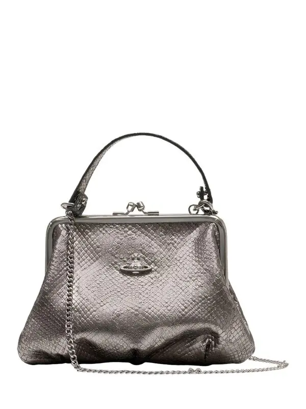 VIVIENNE WESTWOOD Granny Frame Purse - Gray