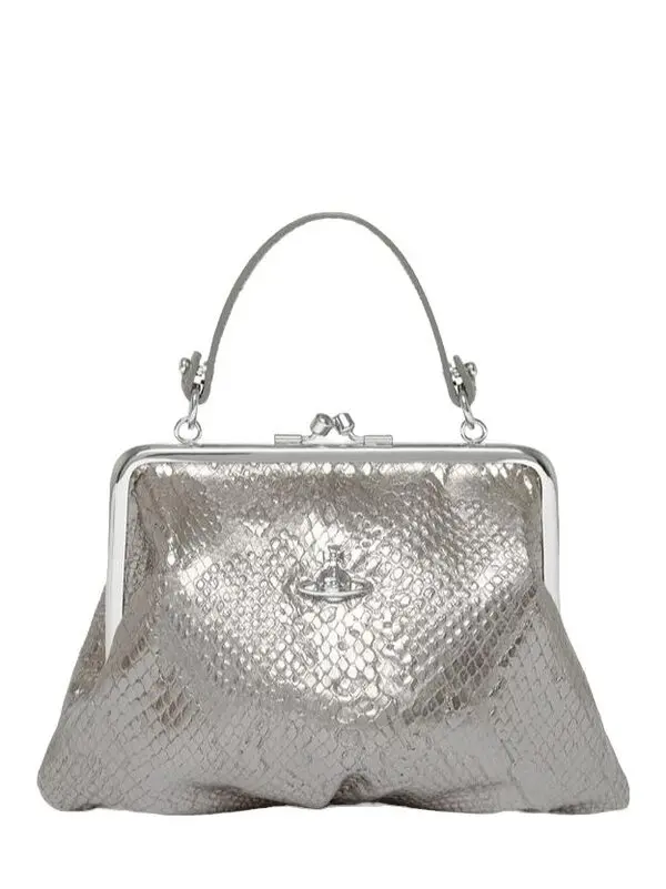 VIVIENNE WESTWOOD Granny Frame Purse - Gray