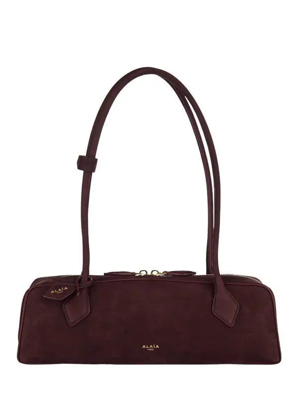 Alaïa Double Handle Shoulder Bag - Black