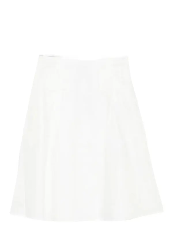 Paloma Wool Pleated Midi Skirt - White