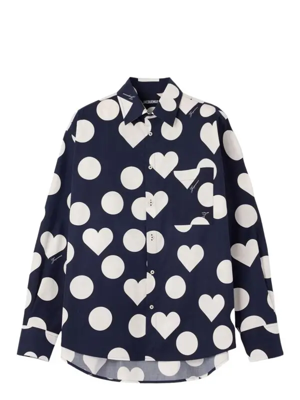 Jacquemus Long-sleeved Shirt - Black
