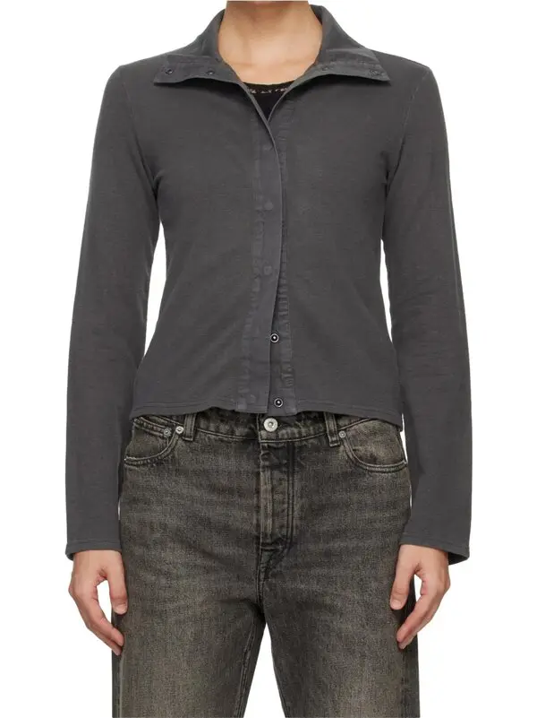 Our Legacy Tornado Long Sleeve Cardigan - Black