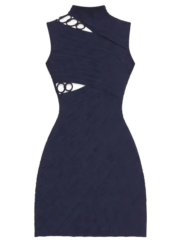 Cult Gaia Cala Mini Dress - Black