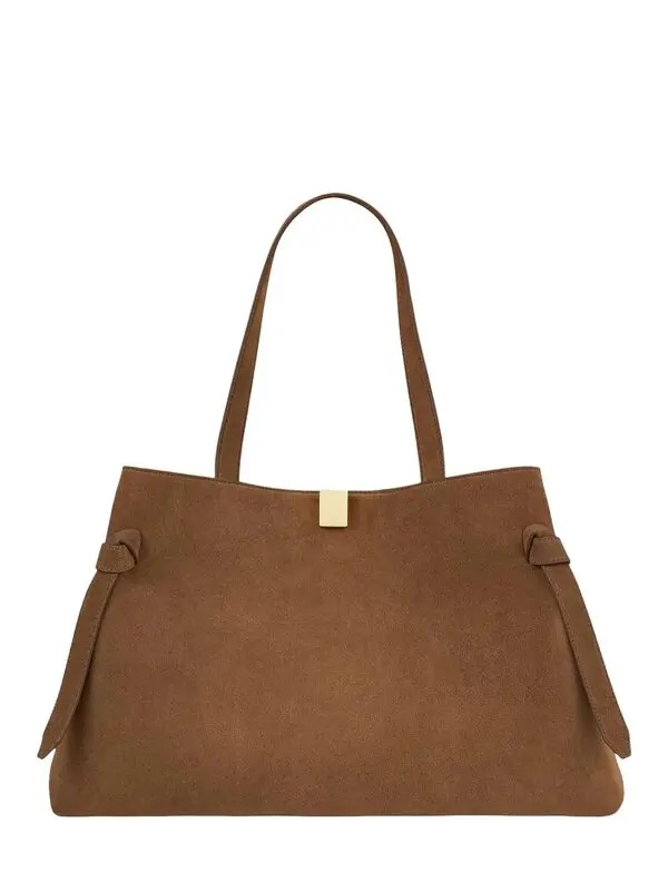 Yuzefi Maxi Gyoza Tote Bag - Camel
