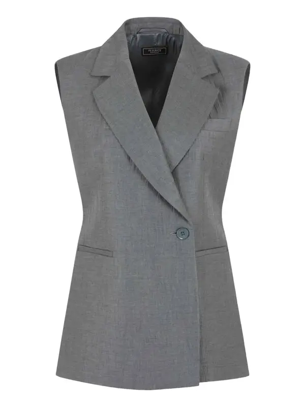 Peserico Sleeveless Vest - Gray