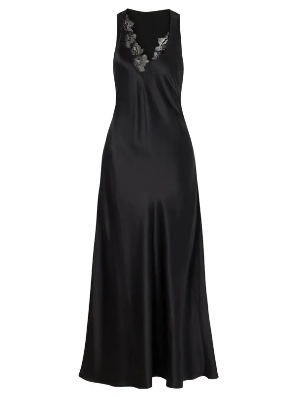 SIR. Montparnasse Lace-trimmed Dress - Black