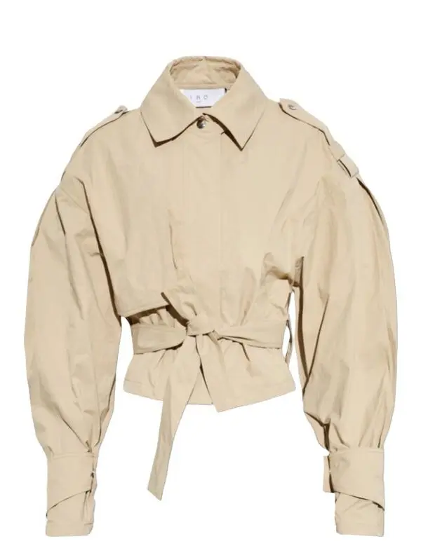 IRO PARIS Long-sleeved Casual Jacket - Beige
