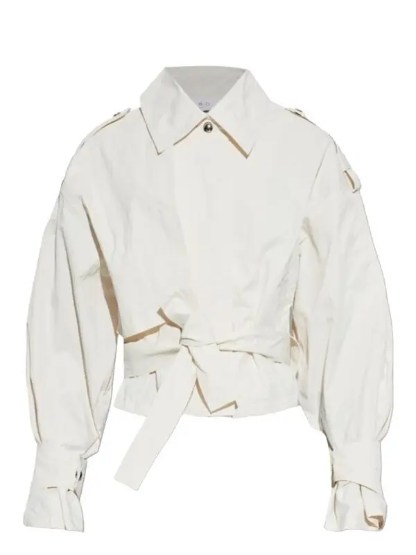 IRO PARIS Long-sleeved Casual Jacket - Off White