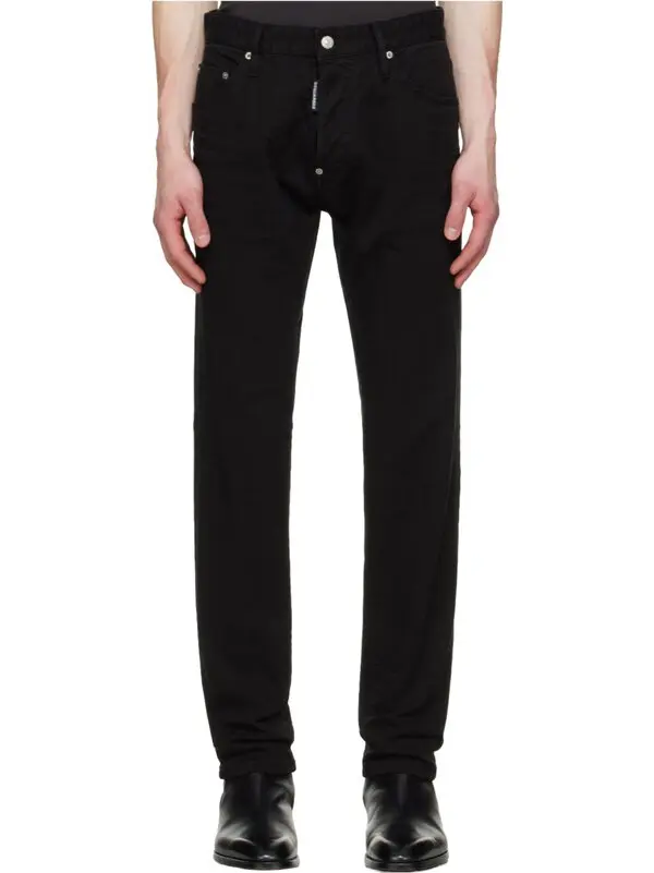 Dsquared2 Teddy Belt Loop Jeans - Black