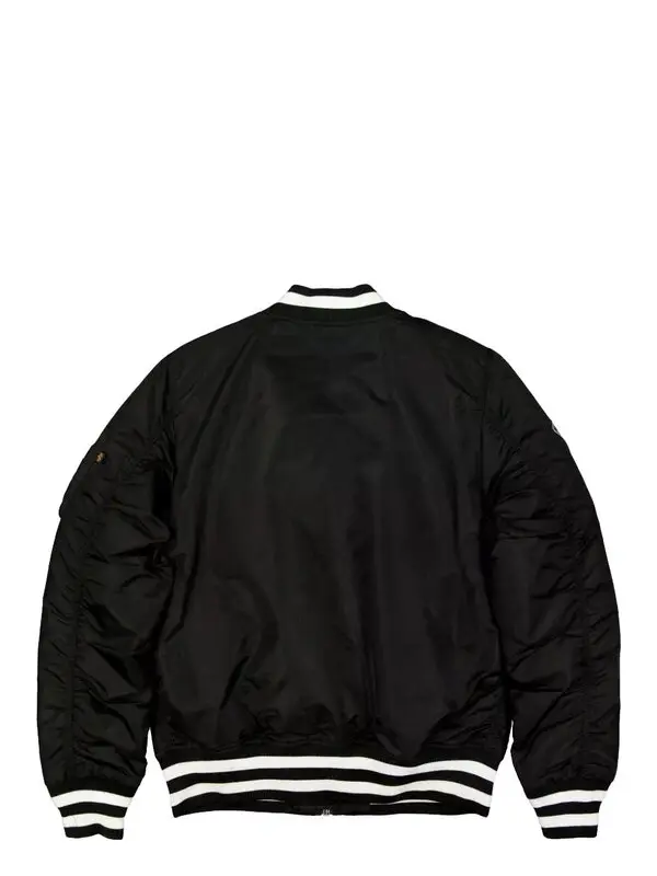 New Era Alpha Industries X New York Yankees Ma-1 Bomber Jacket - Black